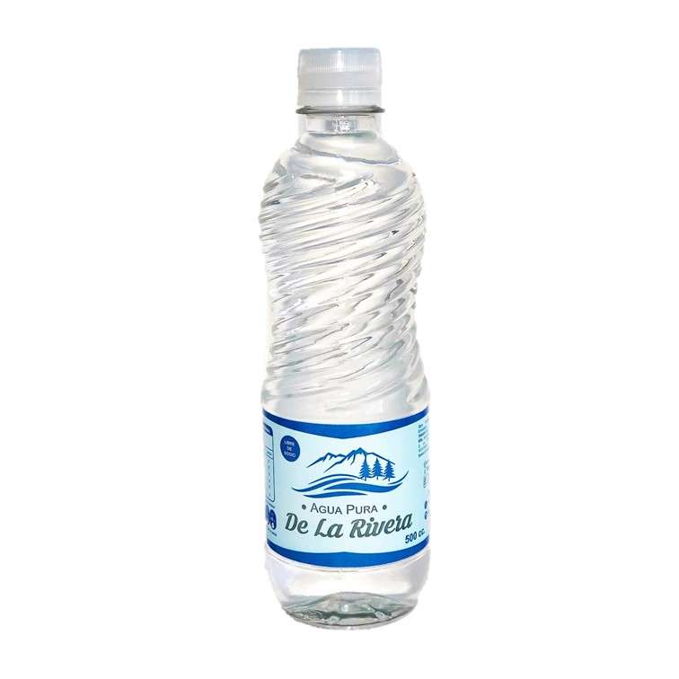 Agua purificada botella 500 cc - Comercial De La Rivera