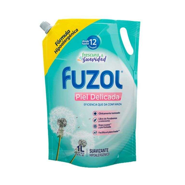 Suavizante piel delicada Fuzol 1L - Comercial De La Rivera